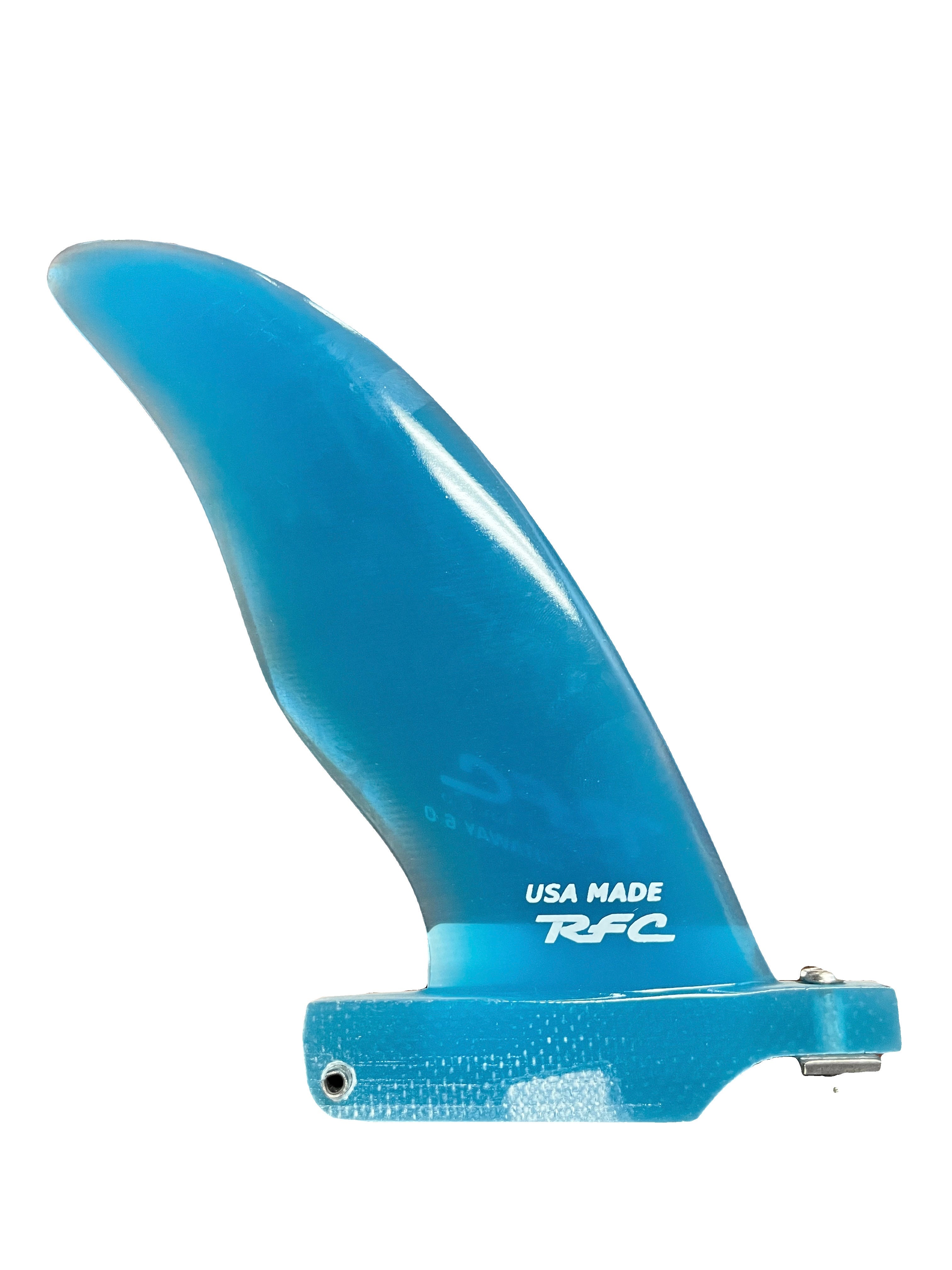 Rainbow Cutaway Fin Blue 6in – Waterboyz