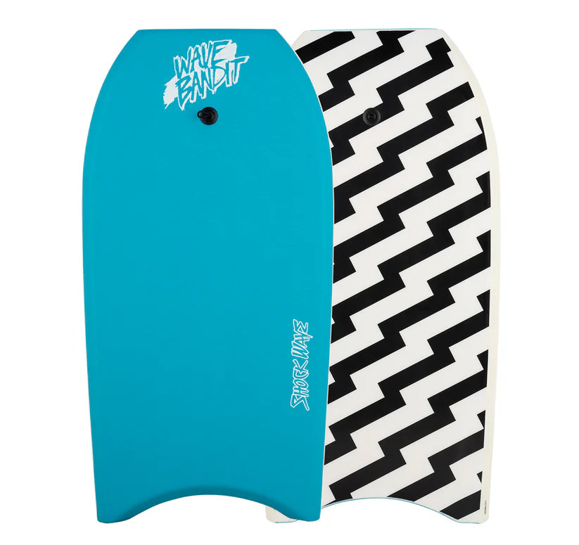 Wave Bandit Shockwave 45" Cool Blue Bodyboard – Waterboyz