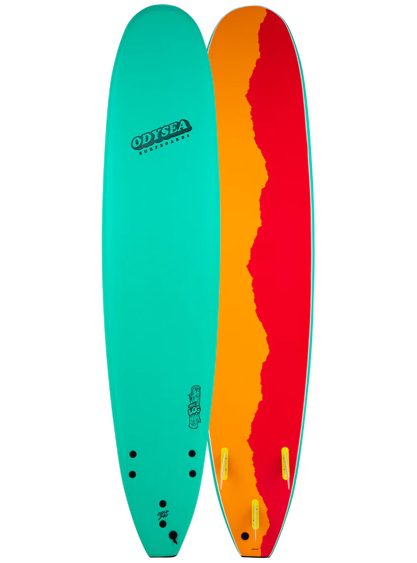 Odysea 9'0" Log Turquoise Surfboard – Waterboyz