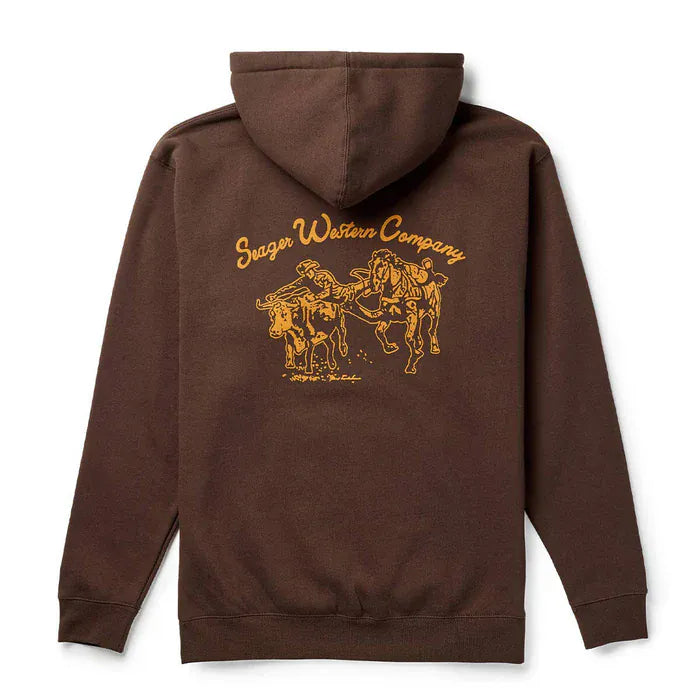 Seager Los Rios Hoodie - Brown – Waterboyz