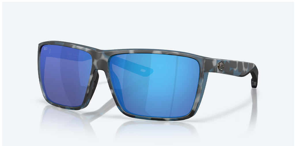Costa Rincon II Deep Water Camo Blue Mirror 580G Polarized Sunglasses ...