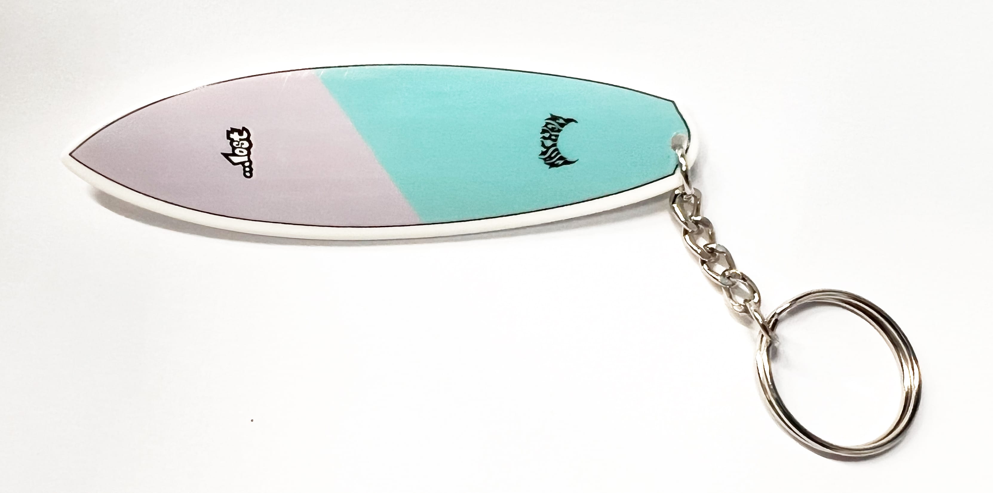 Lost Surfboard Keychain- Blue/Purple – Waterboyz