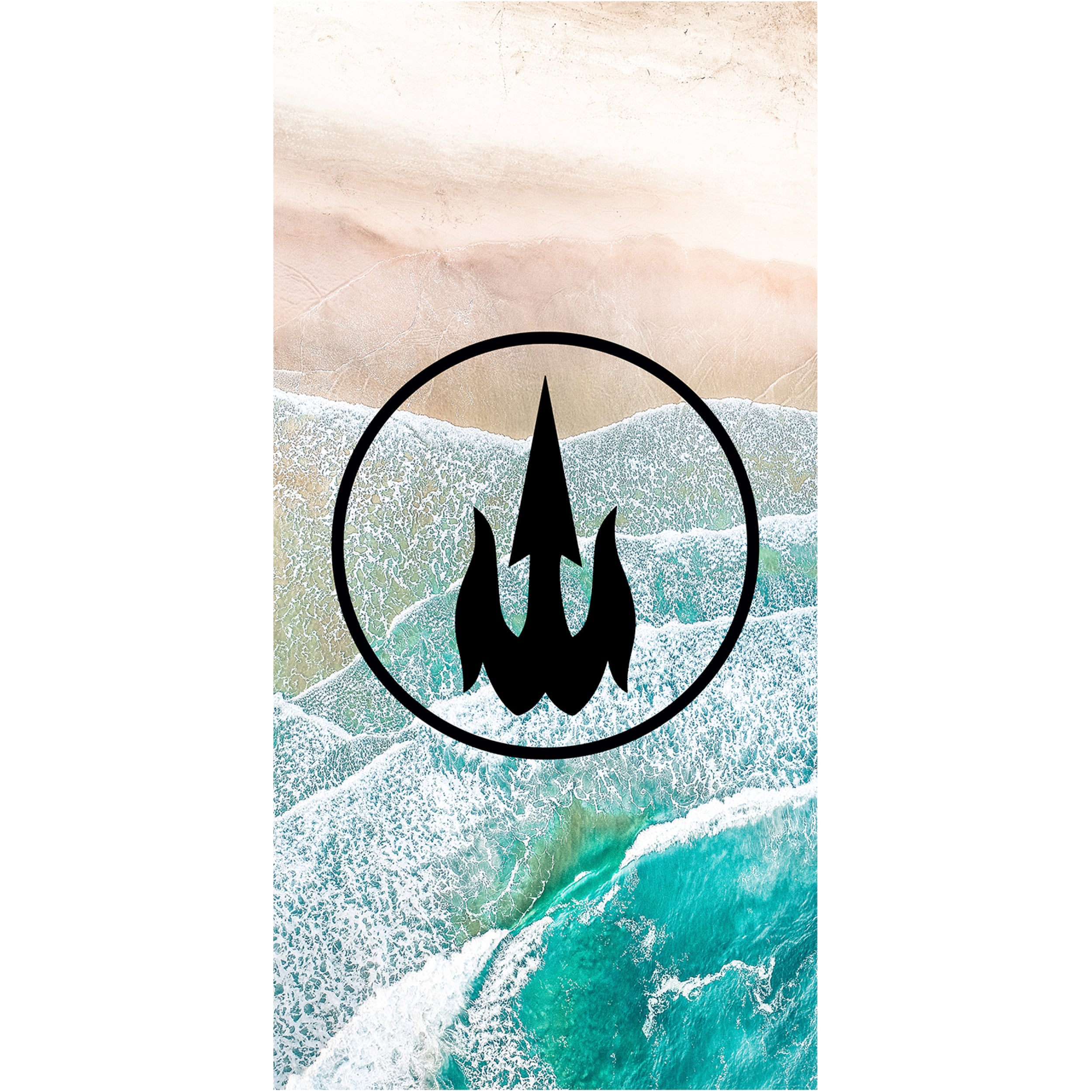 Waterboyz Current Blue Beach Towel