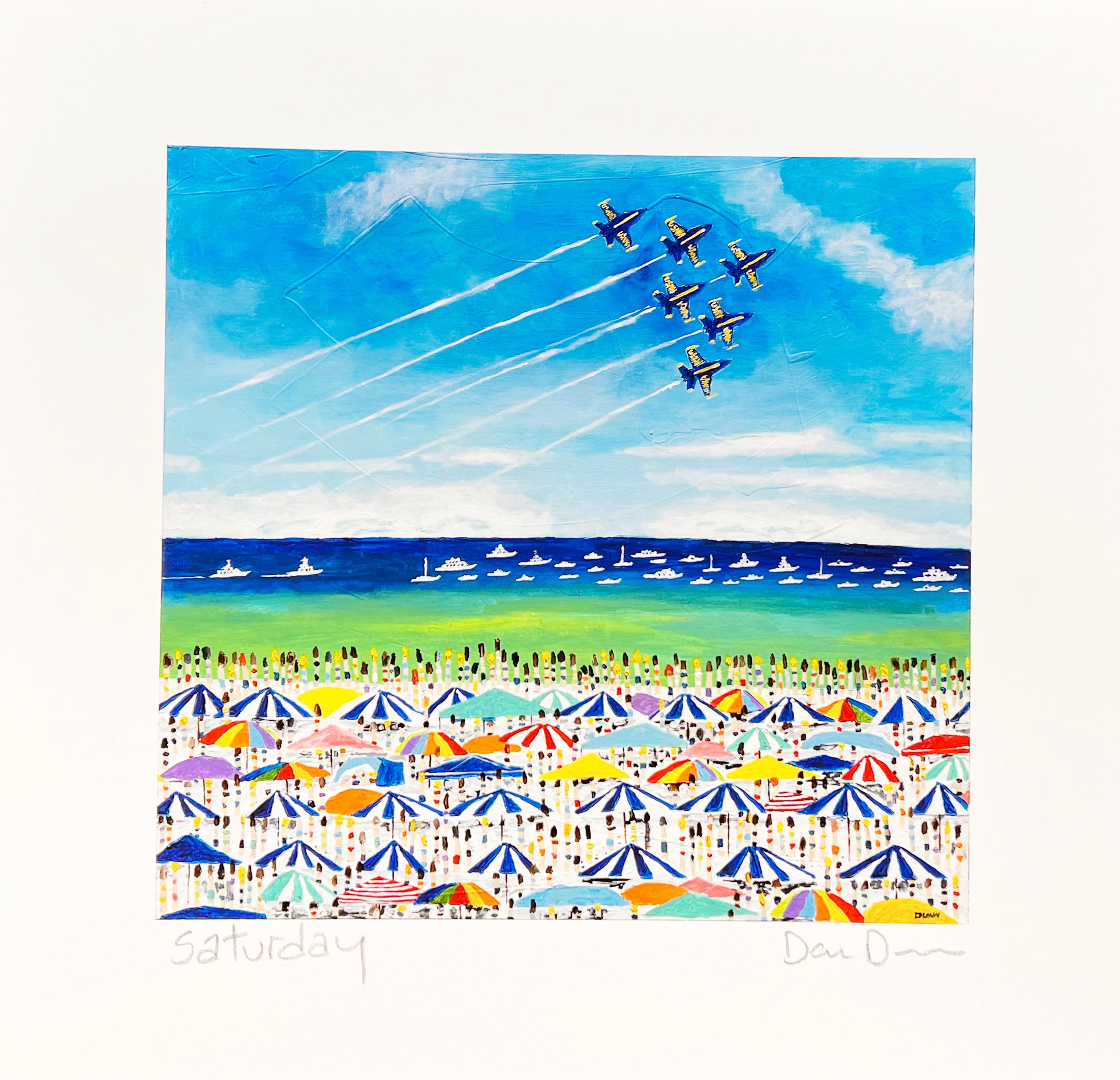 Dan Dunn Small Saturday Print – Waterboyz