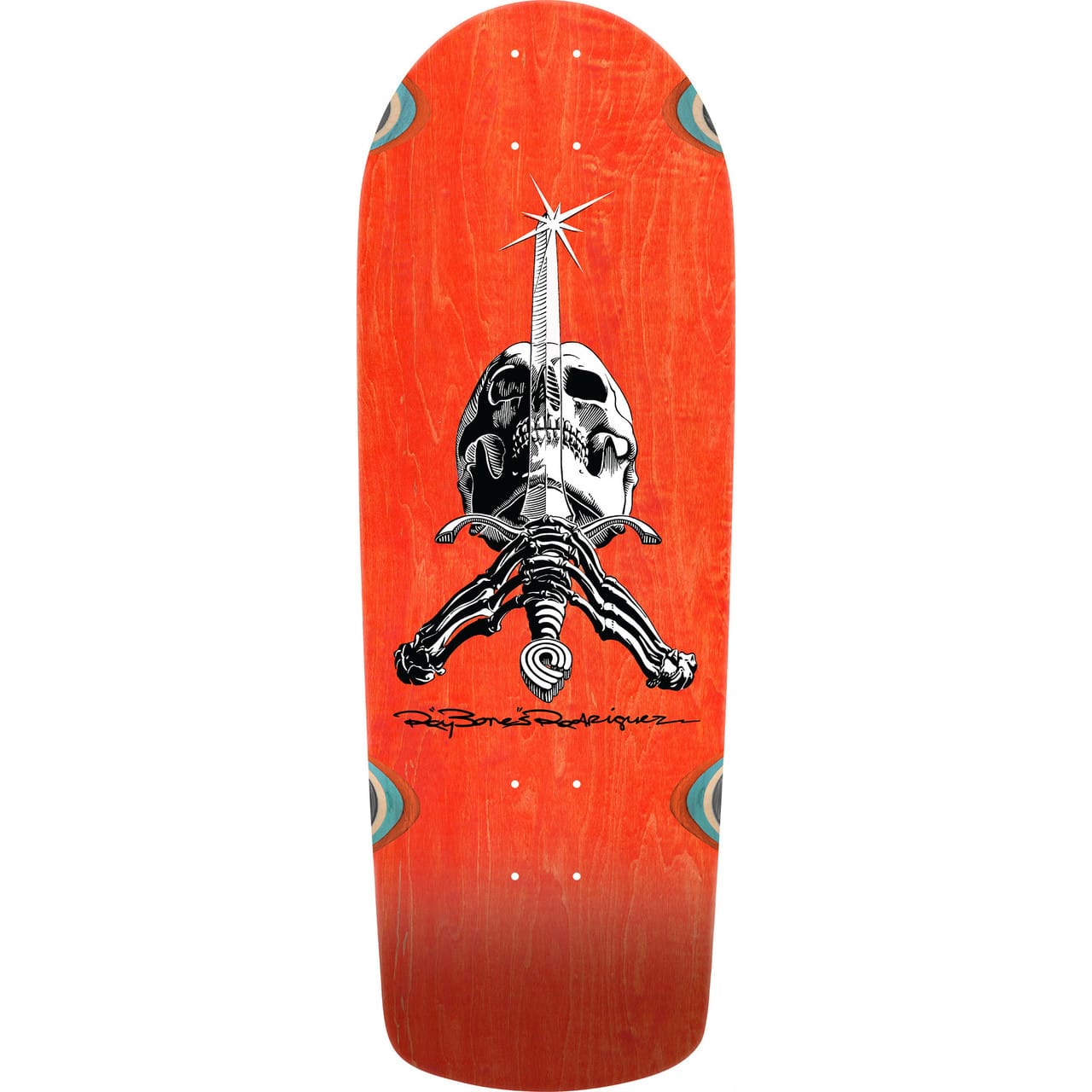 Powell OG Snub Rodriguez Orange Stain Deck – Waterboyz