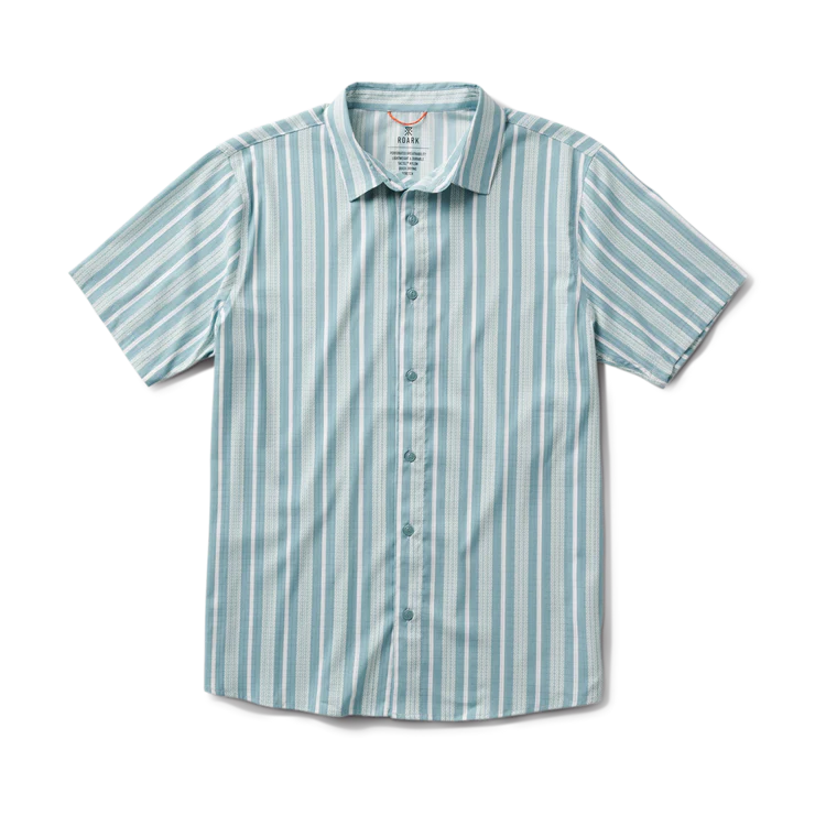 Roark Bless Up Shirt - Stripe Dusty Blue – Waterboyz
