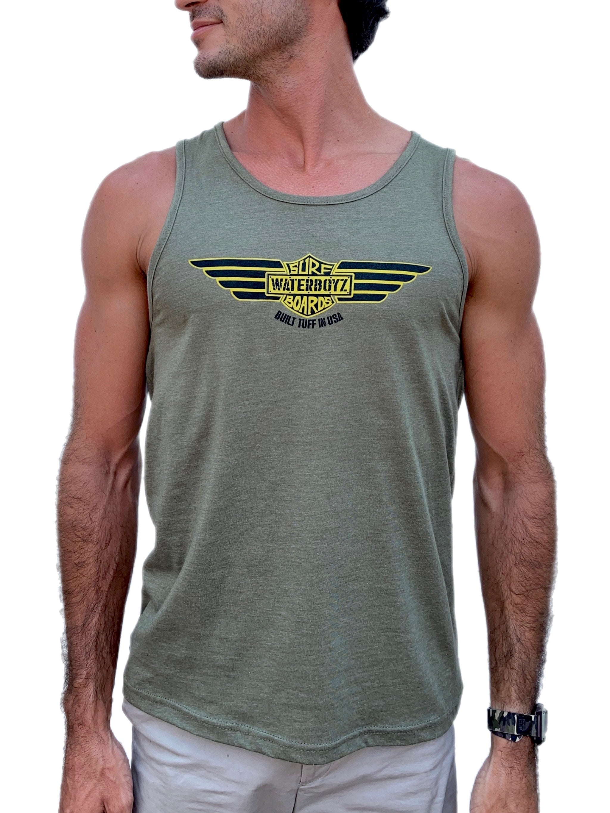 WBZ Army Wings Tank Top – Waterboyz