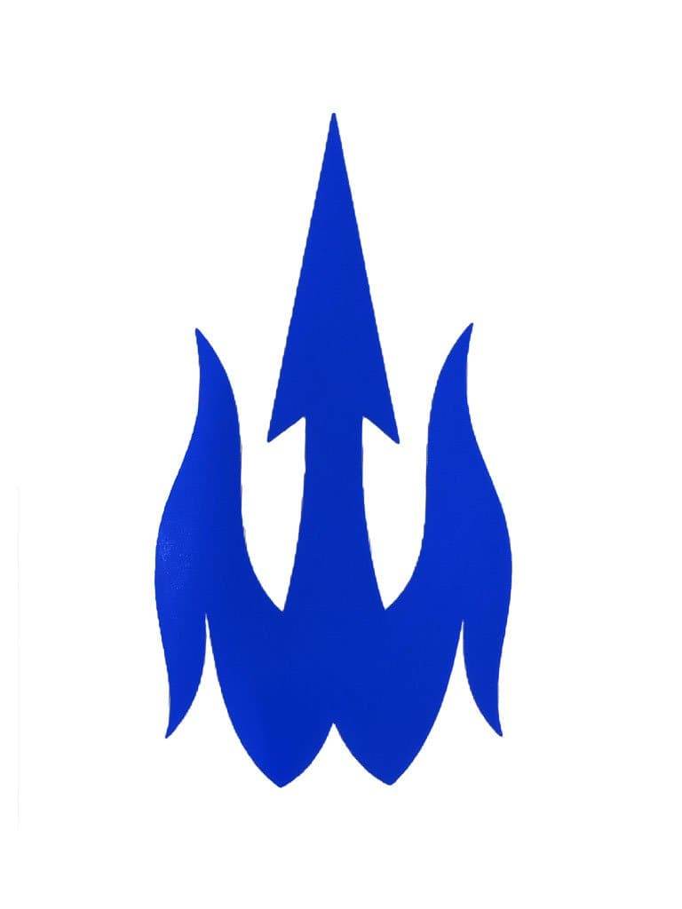 Trident Sticker 4 inch – Waterboyz