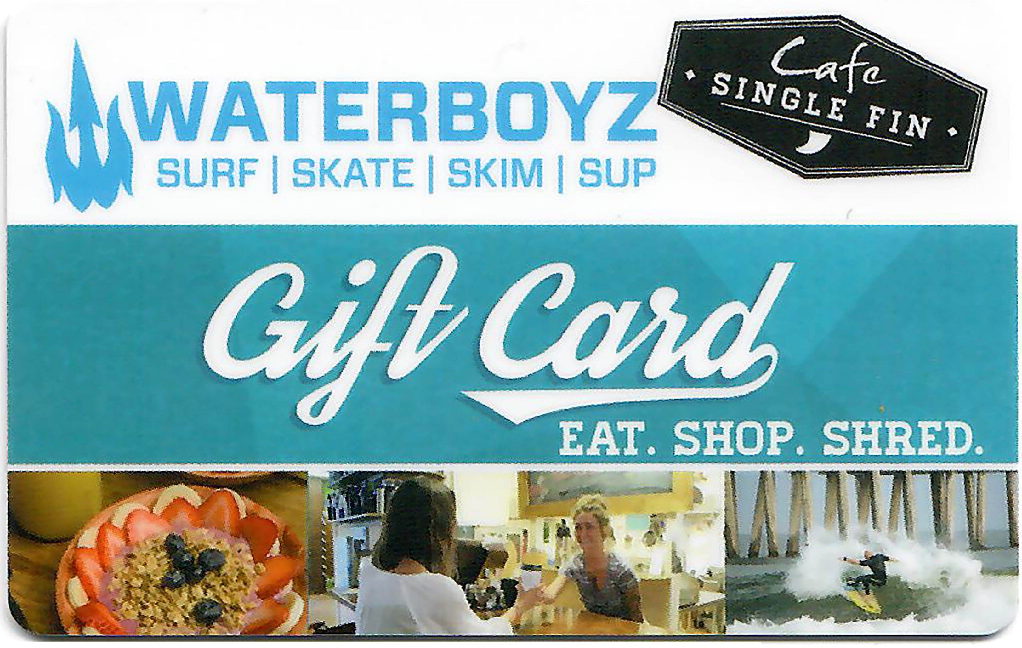 Gift Certificate (Online Use Only) – Waterboyz